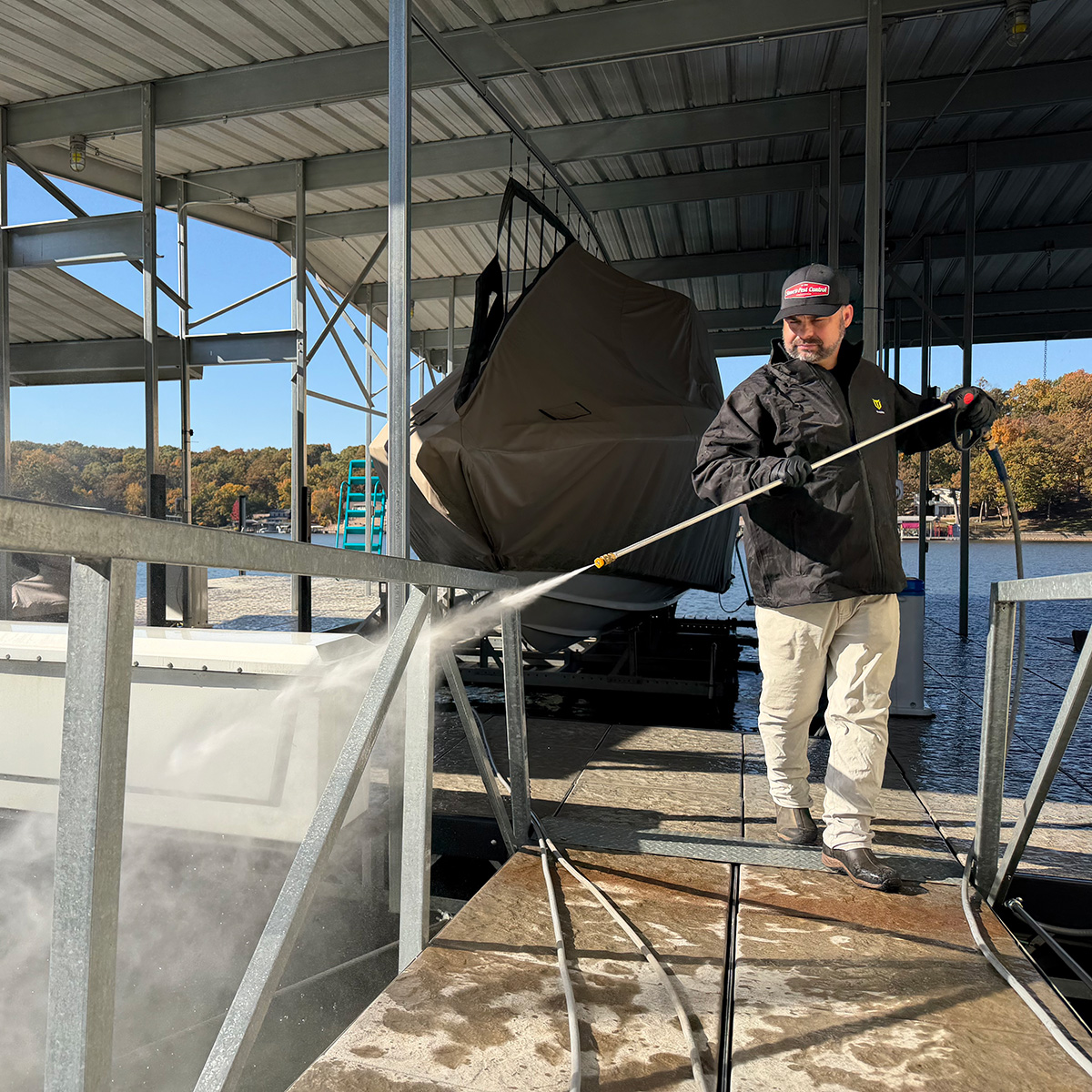 Steve's Power Web Wash for Spiders | Steve's Pest Control